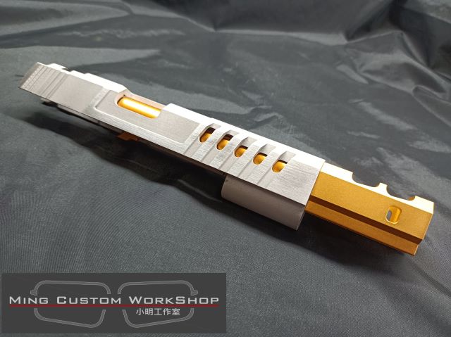 MCW Aluminum 7-inch Open Slide Kit for Tokyo Marui TM Hi-Capa Series GBB ( MCW05 ) ( Custom Work ...