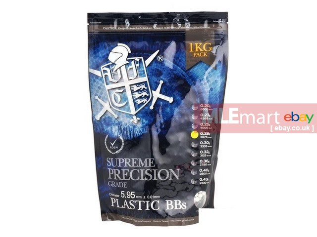 VFC SUPREME PRECISION GRADE BB BULLETS ( 1KG PACK ) ( 0.28g ) | MLEmart.com