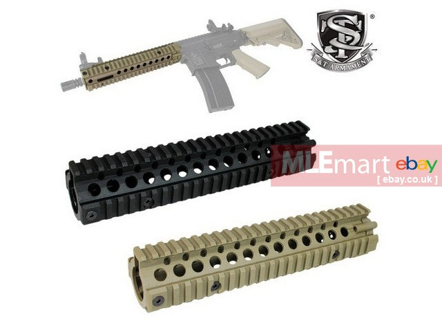 S&T MK18 Nylon M4 AEG Hand Guard DE– MLEmart.com