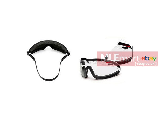 UFC Boogie Regulator Type Goggles Clear | MLEmart.com