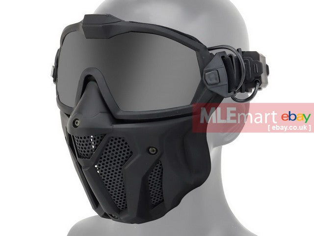 UFC Tactical Anti-Fog MASK BK | MLEmart.com