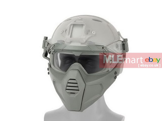 UFC Multidimentional UFC Tactical Goggle Mask Set Grey | MLEmart.com