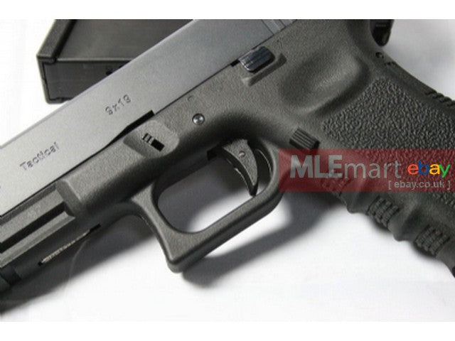 WE Metal Slide G18C GEN3 GBB Pistol (Black) | MLEmart.com