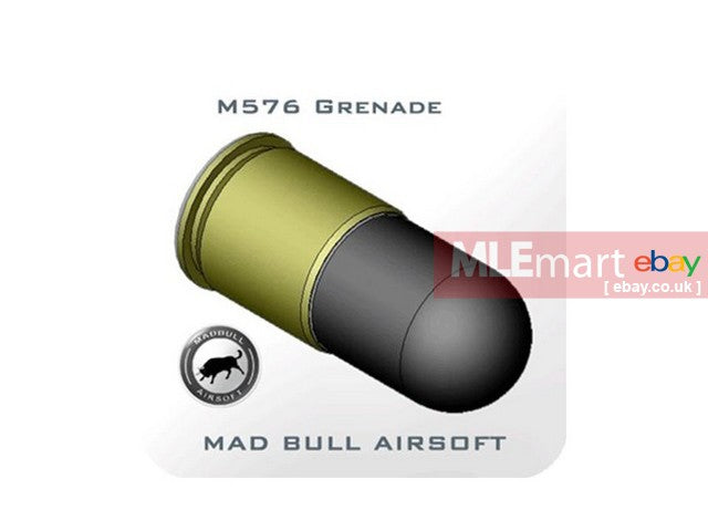Madbull M576 Hi-Power Rubber Head Training Shell | MLEmart.com