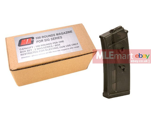 MAG 100rd Magazine for SIG Series (2pcs) | MLEmart.com