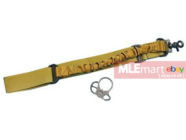 G&P Western Arms (WA) Steel Sling Adapter with Bungee Sling (Sand ...
