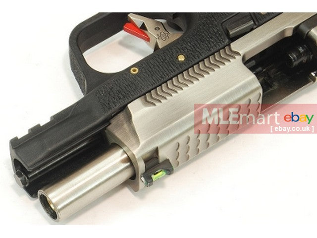 WE Metal Slide M&P Compact Semi-Auto GBB (Silver Slide/Silver Barrel ...