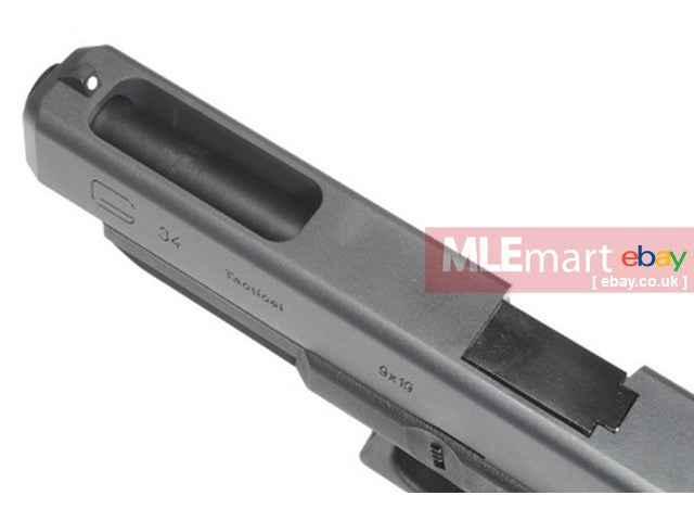 WE Metal Slide G34 GBB Pistol (Black) | MLEmart.com