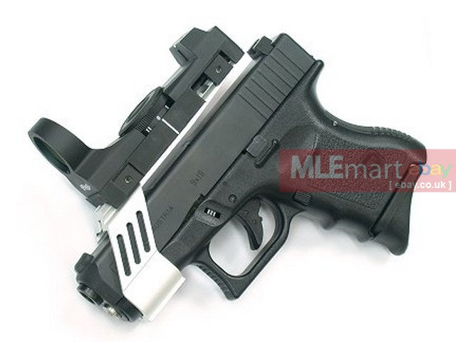 Guarder G26/27 Optical Device Mount (A-Type / Silver) | MLEmart.com