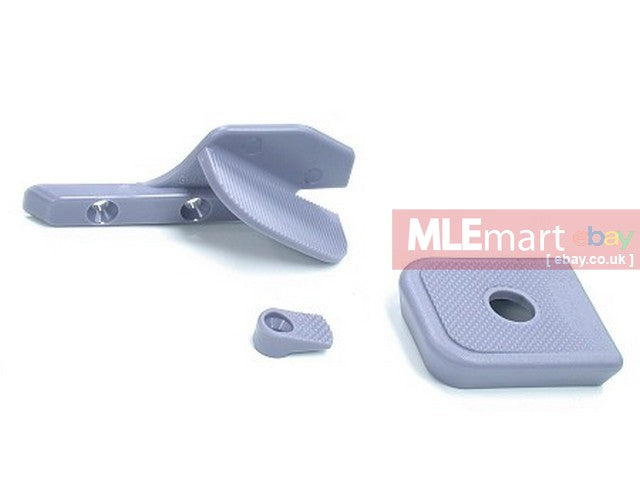Guarder Thumb Rest / Mag Release Button / Mag Base Pad - Gray | MLEmart.com