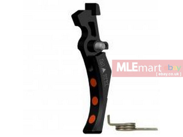 Maxx CNC ALUMINUM ADVANCED TRIGGER (STYLE D) (BLACK) | MLEmart.com