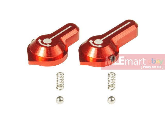 Maxx CNC Aluminum Low Profile Selector Lever (Style A) (Red) - VFC SCAR ...