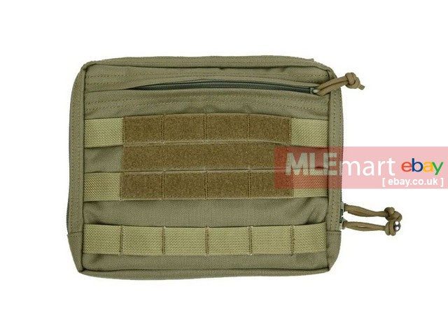 Pantac Molle Spec Ops Flat Square Utility Pouch,Cordura | MLEmart.com