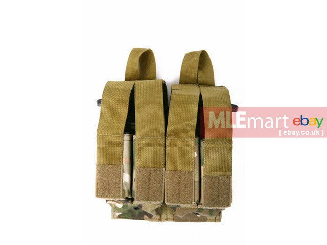 Pantac Molle M16 Double Mag& 9mm 4-Mag Pouch Wiht Hard Insert,Cordura ...