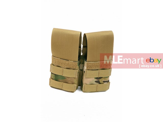 Pantac Molle Double M16 Mag Pouch With Plastic Insert, Cordura,Camo ...