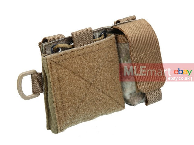 Pantac Molle Combat Admin Pouch, Cordura,Camo | MLEmart.com