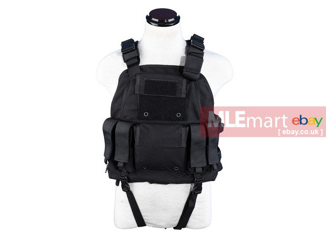 Pantac VBSS 2654A Tactical Vest,Cordura,Black– MLEmart.com