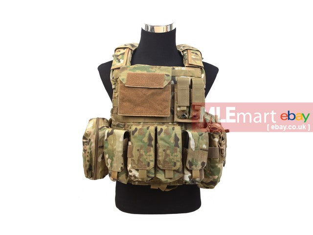 Pantac Releaseable Molle Armor Land Version Large,Cordura,Camo ...