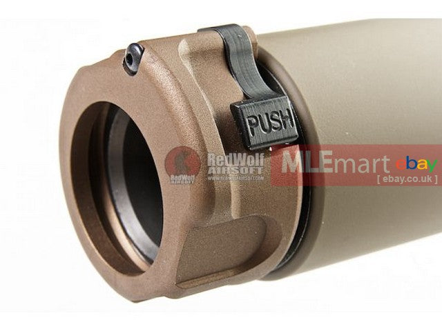 RGW SOCOM556 RC2 Suppressor with 14mm CCW SF Muzzle Brake - FDE ...