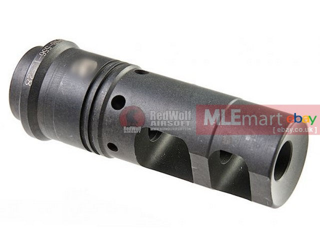 RGW SOCOM556 RC2 Mini Suppressor with 14mm CCW SF Muzzle Brake - FDE ...