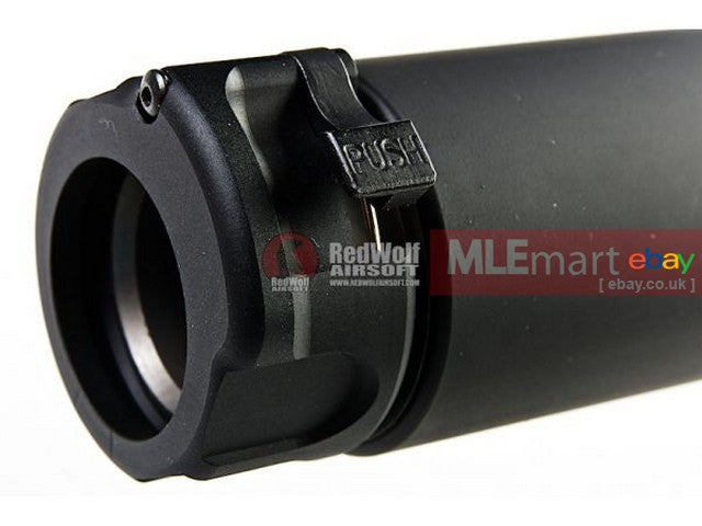 RGW SOCOM762 RC Mini Suppressor with 14mm CCW SF Muzzle Brake - Black ...