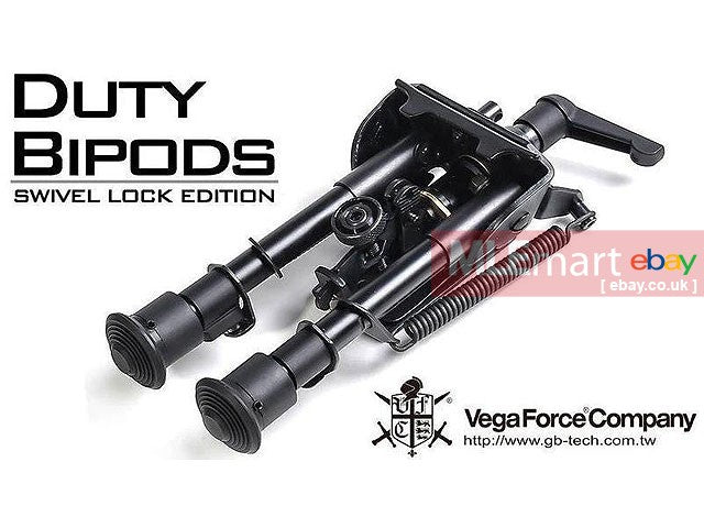 VFC M40 Duty Bipod H-Type 4" (Swivel Lock Edition) | MLEmart.com