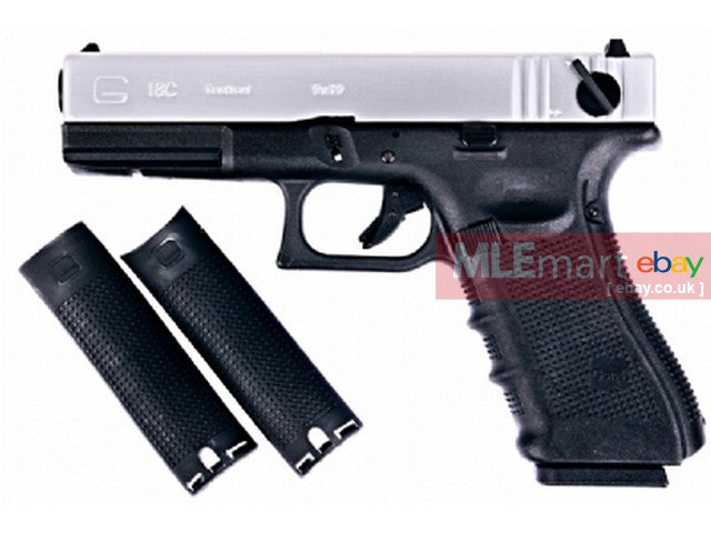 WE G18C GBB Pistol (Sliver Slide) | MLEmart.com