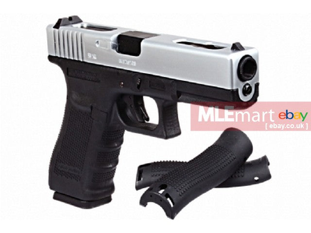 WE G18C GBB Pistol (Sliver Slide) | MLEmart.com